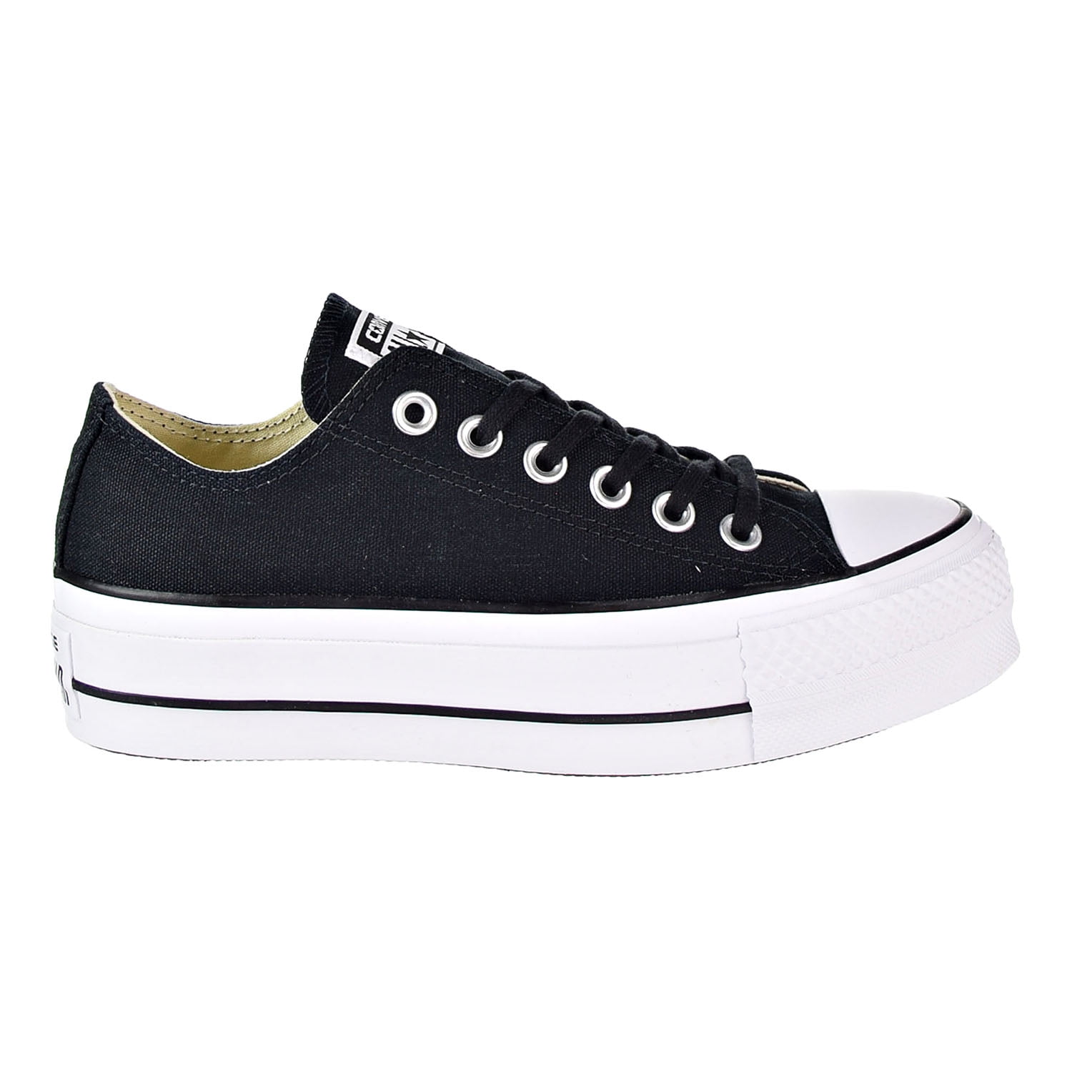 Converse Women's Chuck Taylor All Star Platform Low Top Black 560250C ...