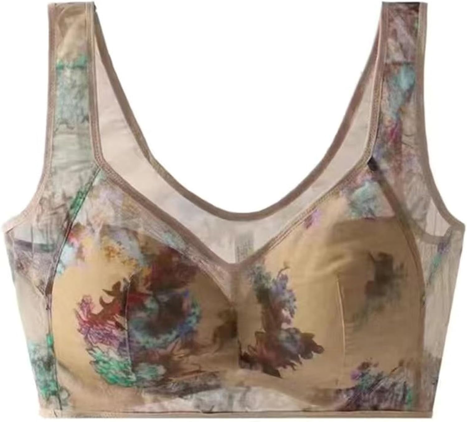 Converselyon Bra, Elle Bloom Ice Silk Lace Cooling Comfort Bra ...