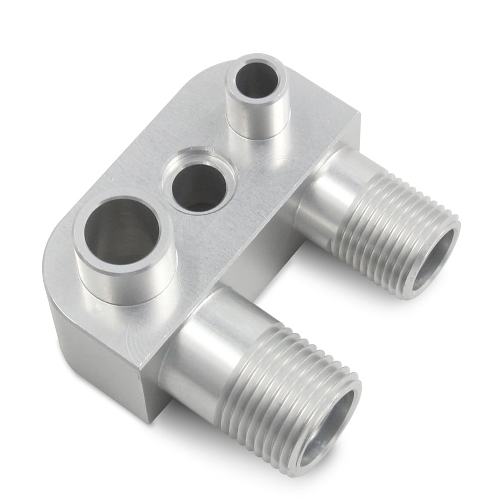 Conversion A/C Line Compressor Adapter Fitting Fit for LSX LS3 Engine ...