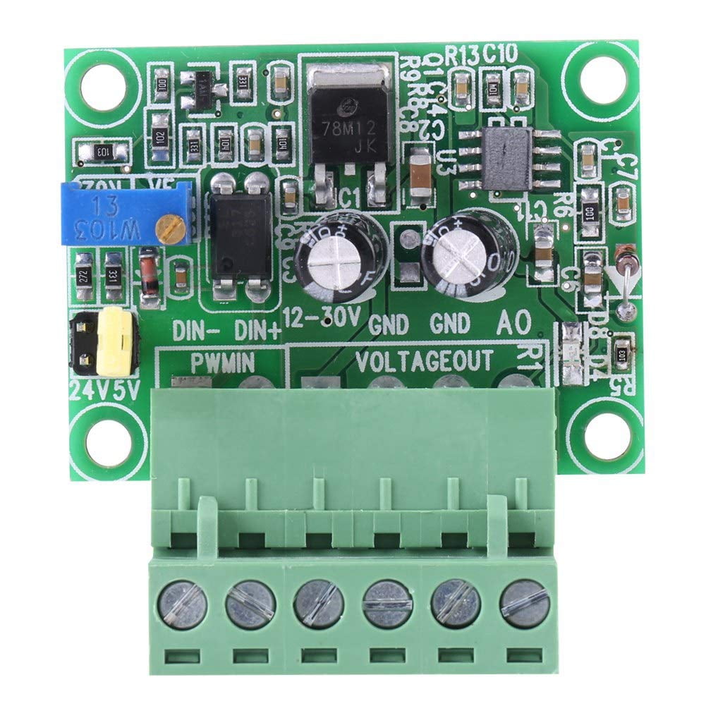 Conversion Module, 1-3KHZ 0-10V PWM Signal to Voltage Converter Module ...