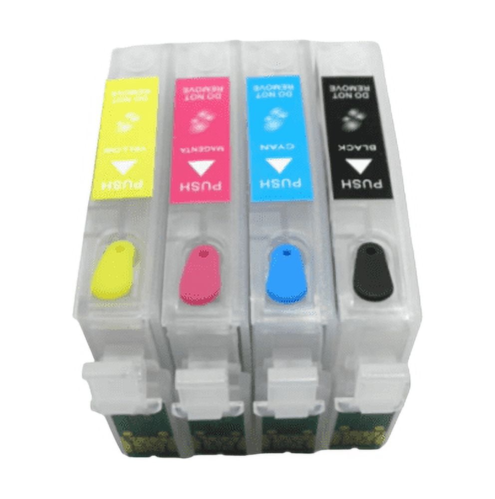 Refillable Sublimation Ink Cartridges for Epson 232XL, Fit for XP 4205 ...