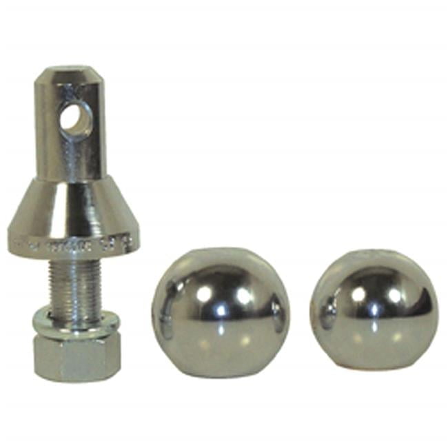 Convert-A-Ball 1 in. Shank Chrome Balls, Nickel - Walmart.com