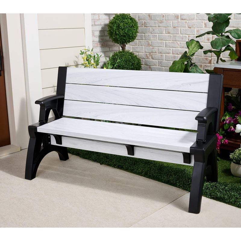Convert-a-Bench Gen II XL Designer Series Bench-to-Table Modern Outdoor ...