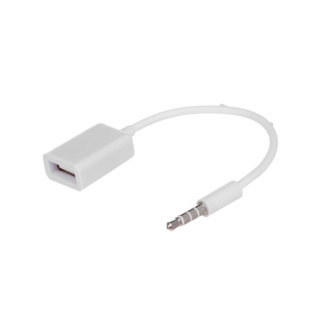 Converter Cord,Usb 2.0 Female Male Car 3.5mm Male Car Aux Audio To Usb ...