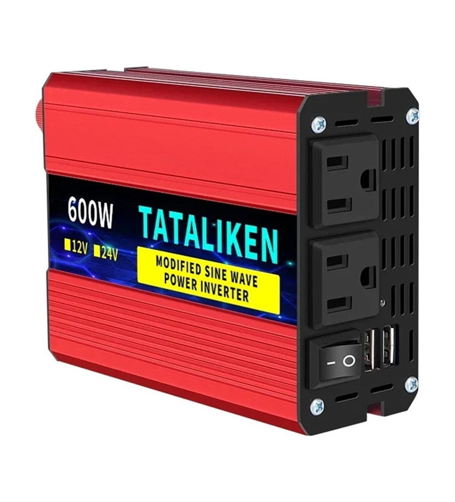 Converter DC 12V/24V To AC 4000W Modified Sine Wave Inverter 60HZ with ...