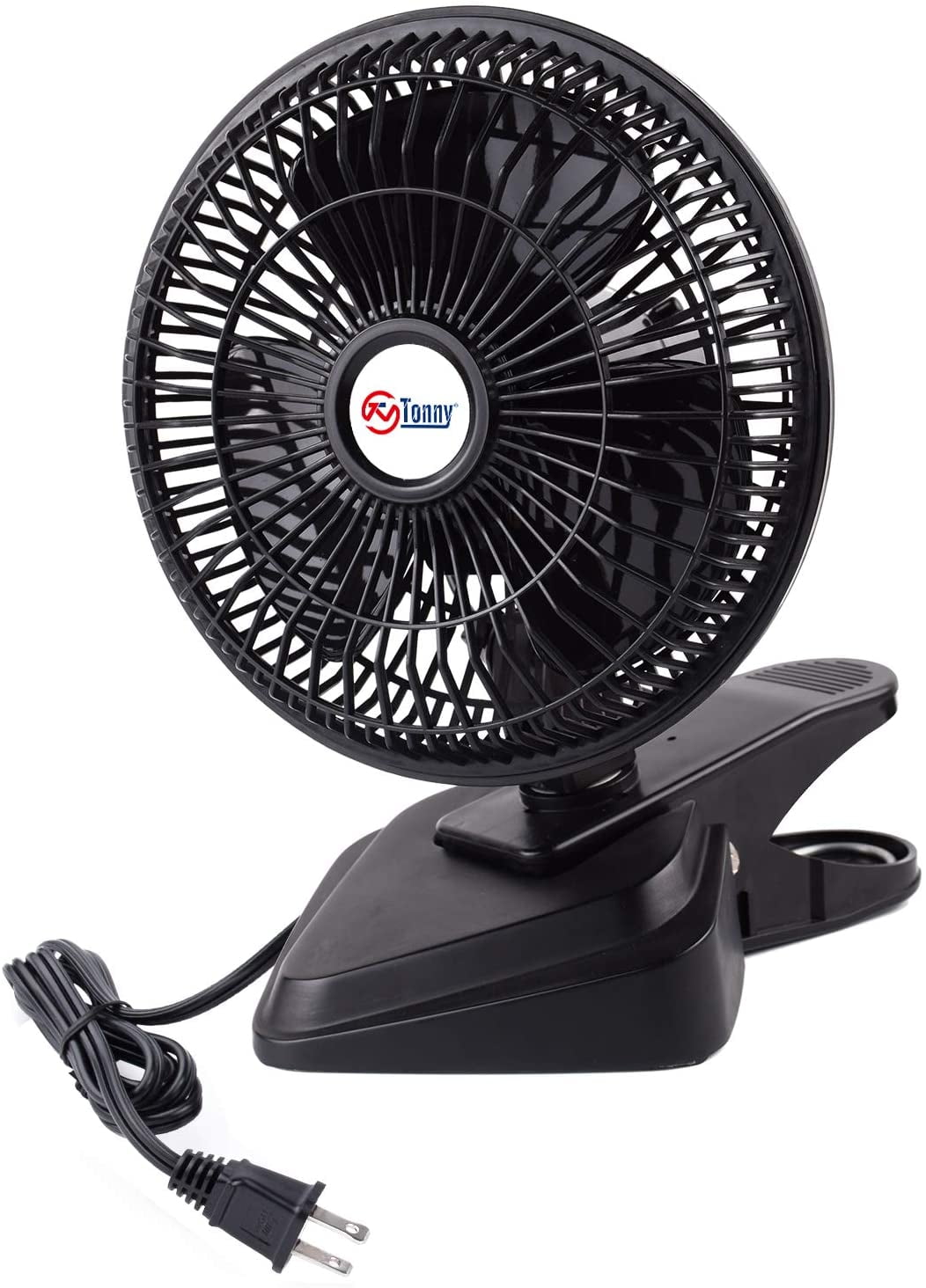 Convertible 6-Inch Desk & Clip on Fan Two Quiet Speeds, Household Table ...