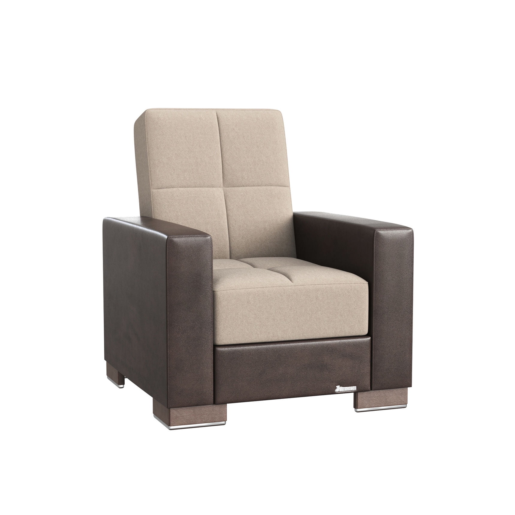 Convertible Armchair with Storage / Transform to Sleeper in Small ...