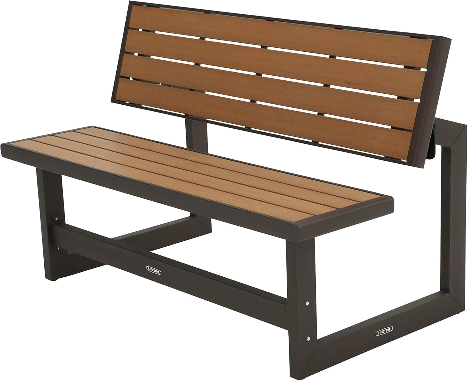 Convertible Bench / Table, Faux Wood Construction - Walmart.com