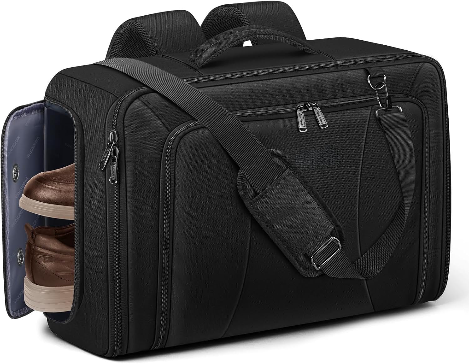 Convertible Carry Garment Bag with Backpack Straps, Airline Approved ...