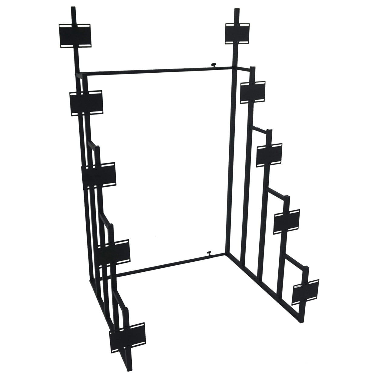 Convertible Design Metal Display Headboard Rack in Black - Walmart.com