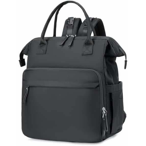 Convertible Diaper Bag Tote, Wide Open Top 14 Pockets Nappy Backpack ...