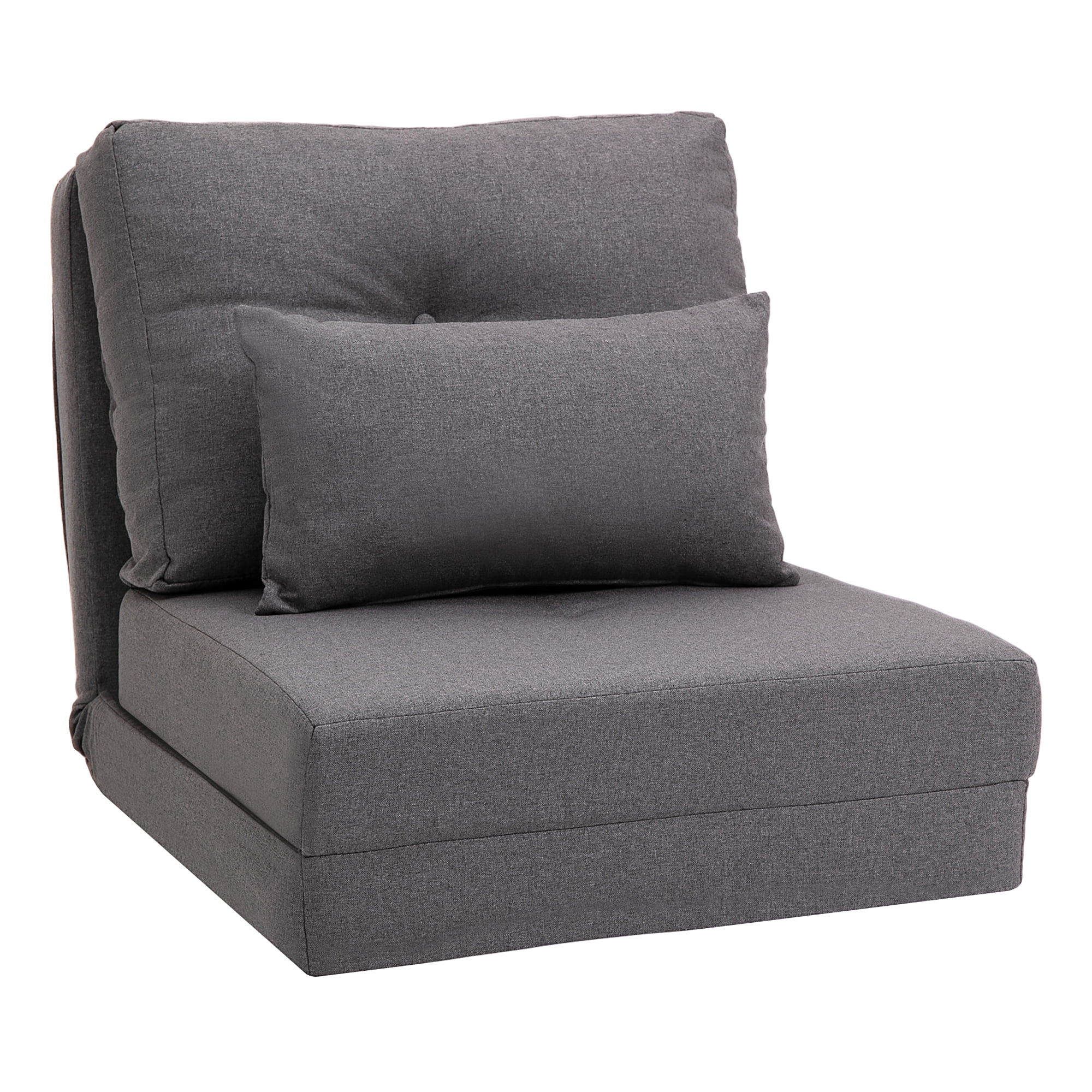 Convertible Flip Chair, Floor Lazy Sofa, Folding Upholstered Couch Bed ...