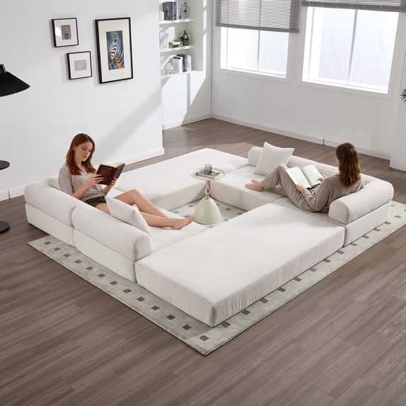 Convertible Folding Sofa Bed, With Fixed Frame and Pillow Back Handrail ...