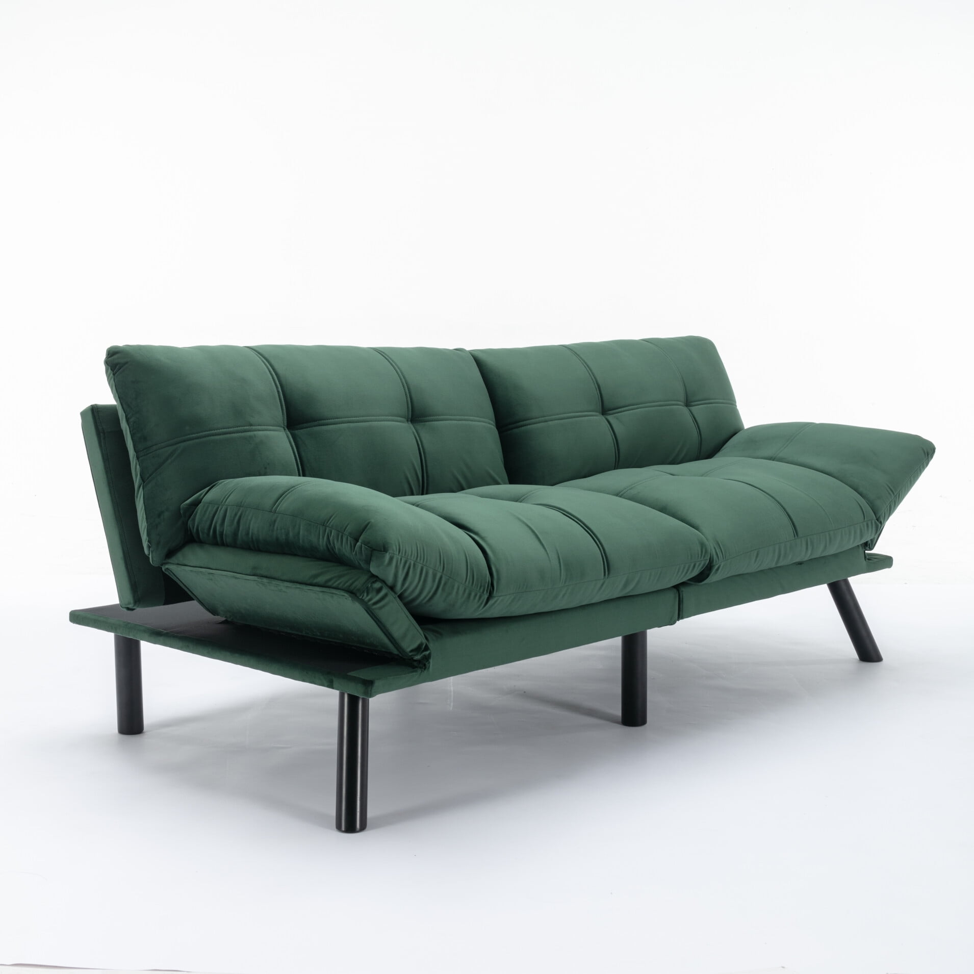 Convertible Futon Sofa Bed, 4 in 1 Sleeper Futon Couch Bed with ...