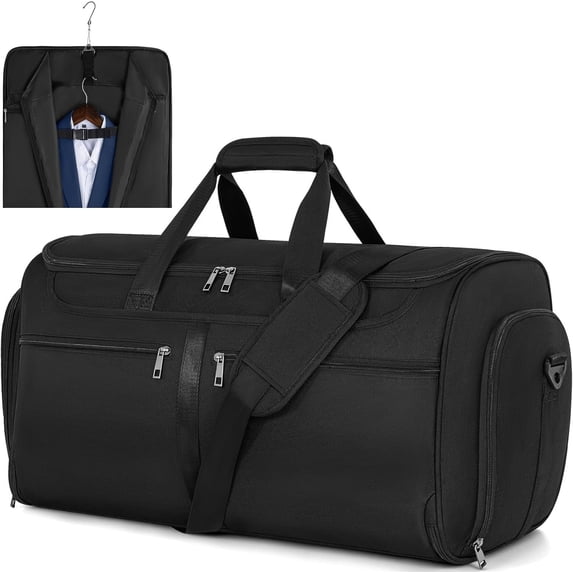 Convertible Garment Bags for Travel, 2-in-1 Carry Garment Duffle Bag ...