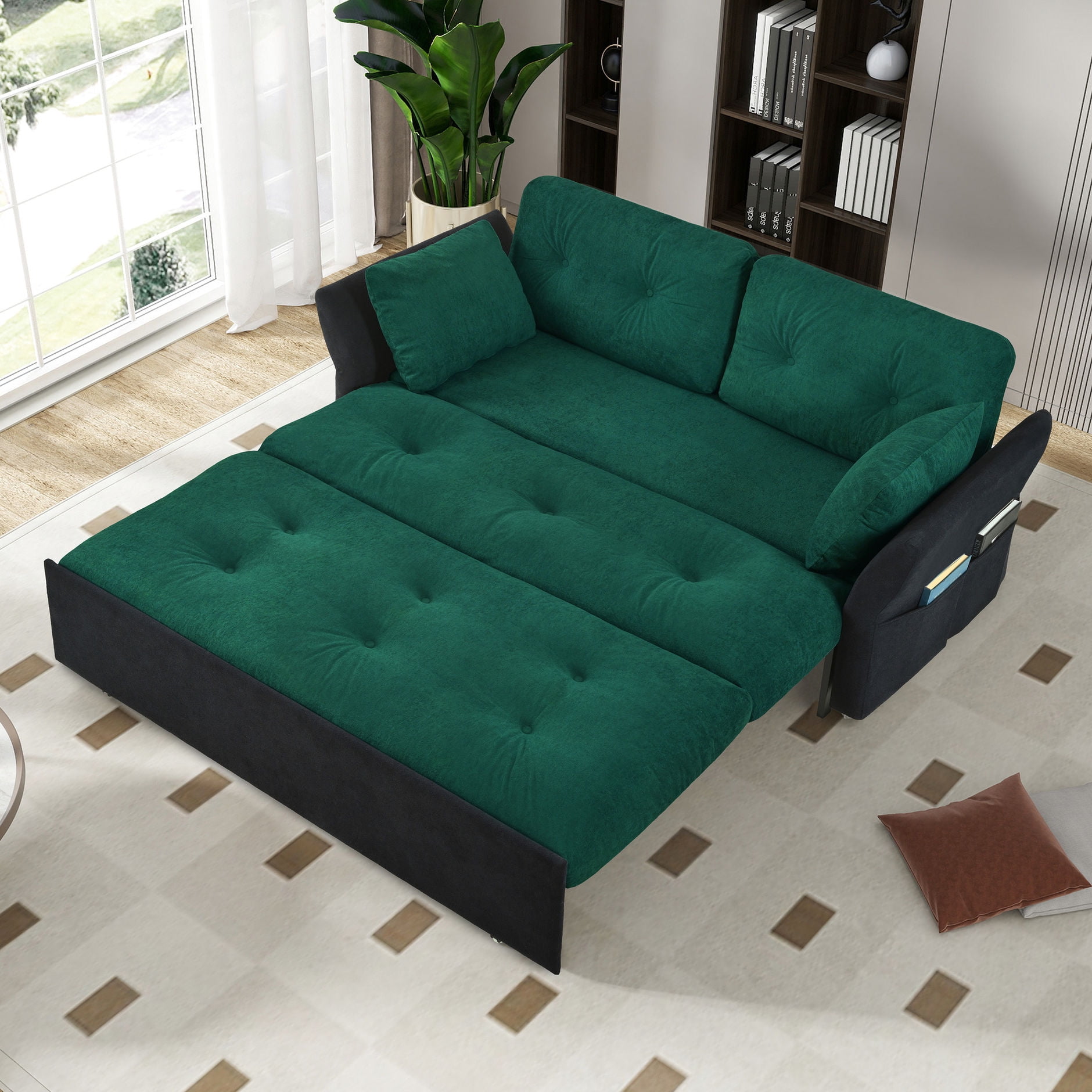 Convertible Pull Out Sofa Bed in Queen Size | Effortless Transformation ...