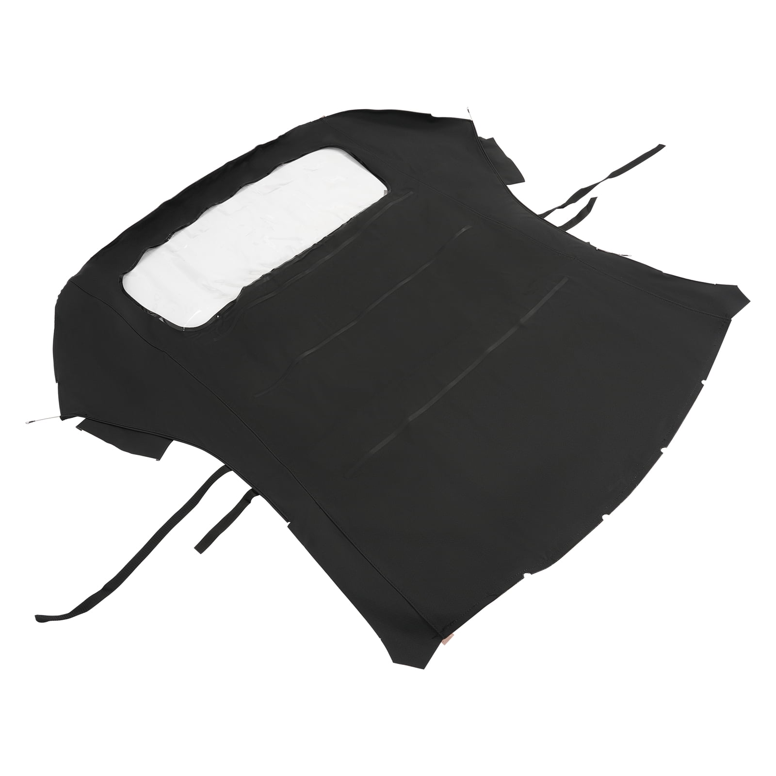 Convertible Soft Top Black Vinyl & Plastic Window Replace For Porsche ...