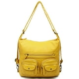 Convertible Womens Multi Functional Crossbody Backpack Bag by Ampere ...