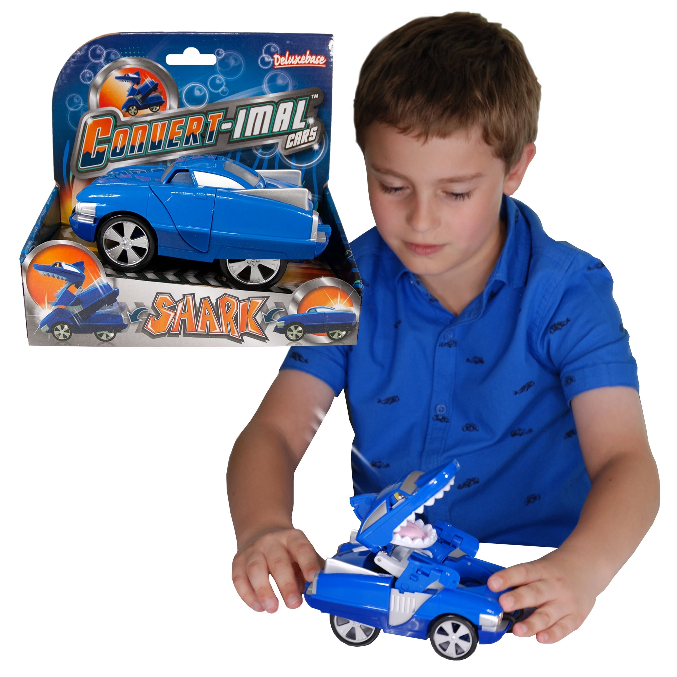 Convertimal Cars – Shark by Deluxebase – 2-in-1 Transformer Car to ...