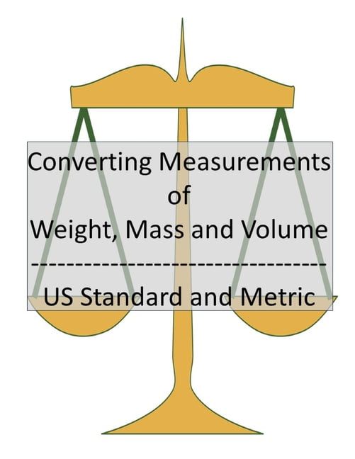 Converting Measurements of Weight, Mass and Volume: US Standard and ...