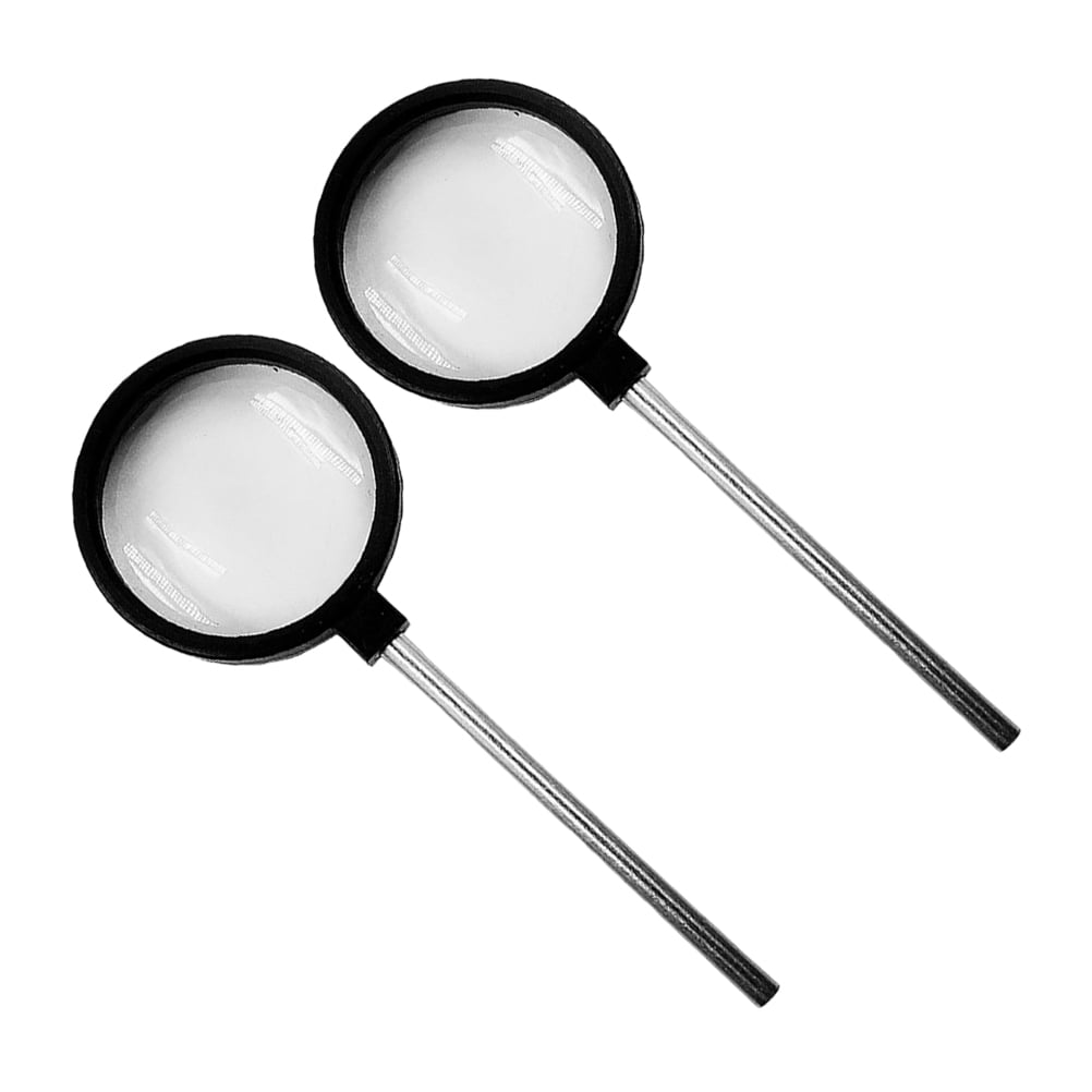 Handheld Convex Concave Lens Magnifier Loupe with Optical Magnification ...