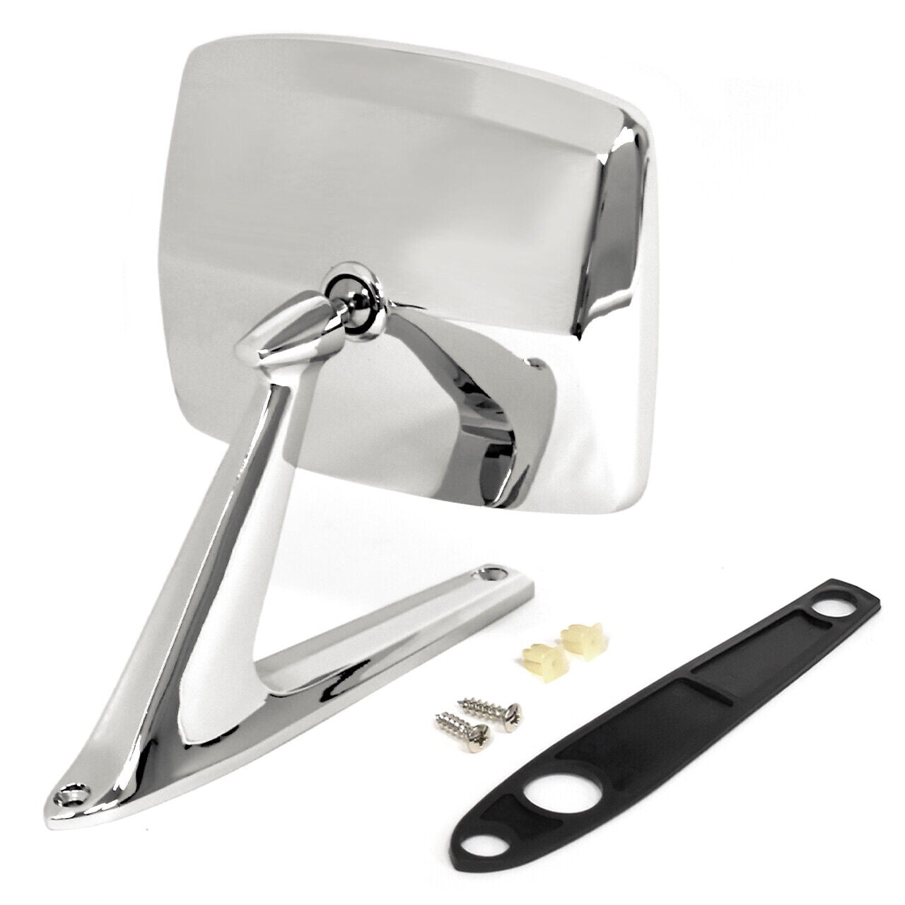 Convex Outside Mirror Chrome RIGHT Fit for 1975 Travelall Wagon ...