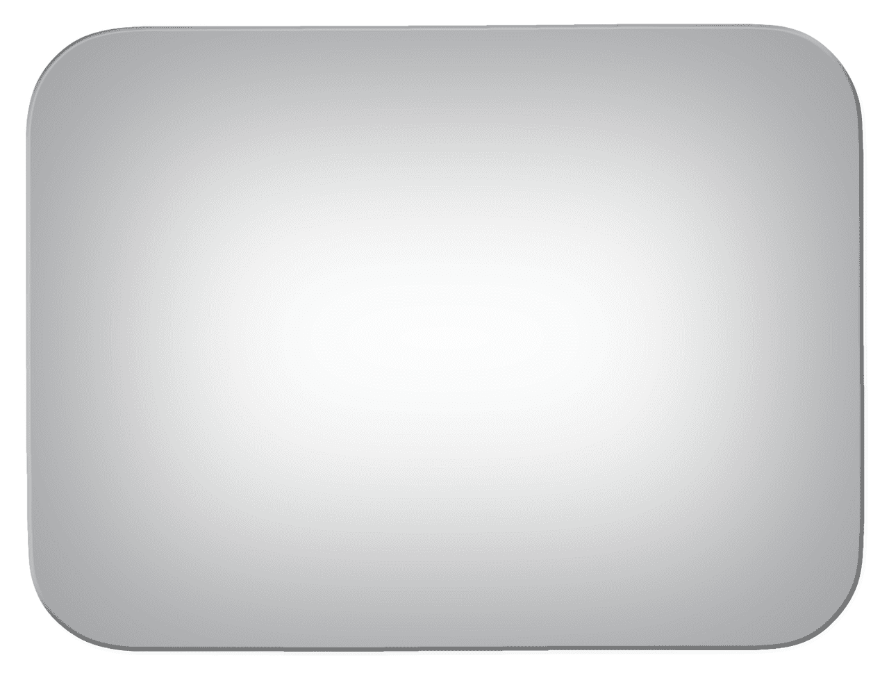 Convex Passenger Side Manual Replacement Mirror Glass for 81-85 Isuzu ...