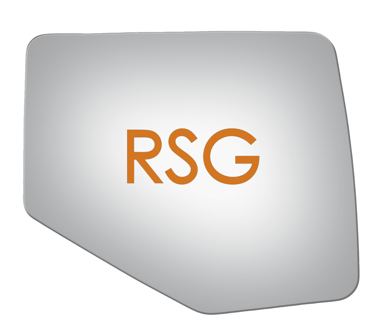 Convex Passenger Side Power Replacement Mirror Glass for 06-10 Ford ...