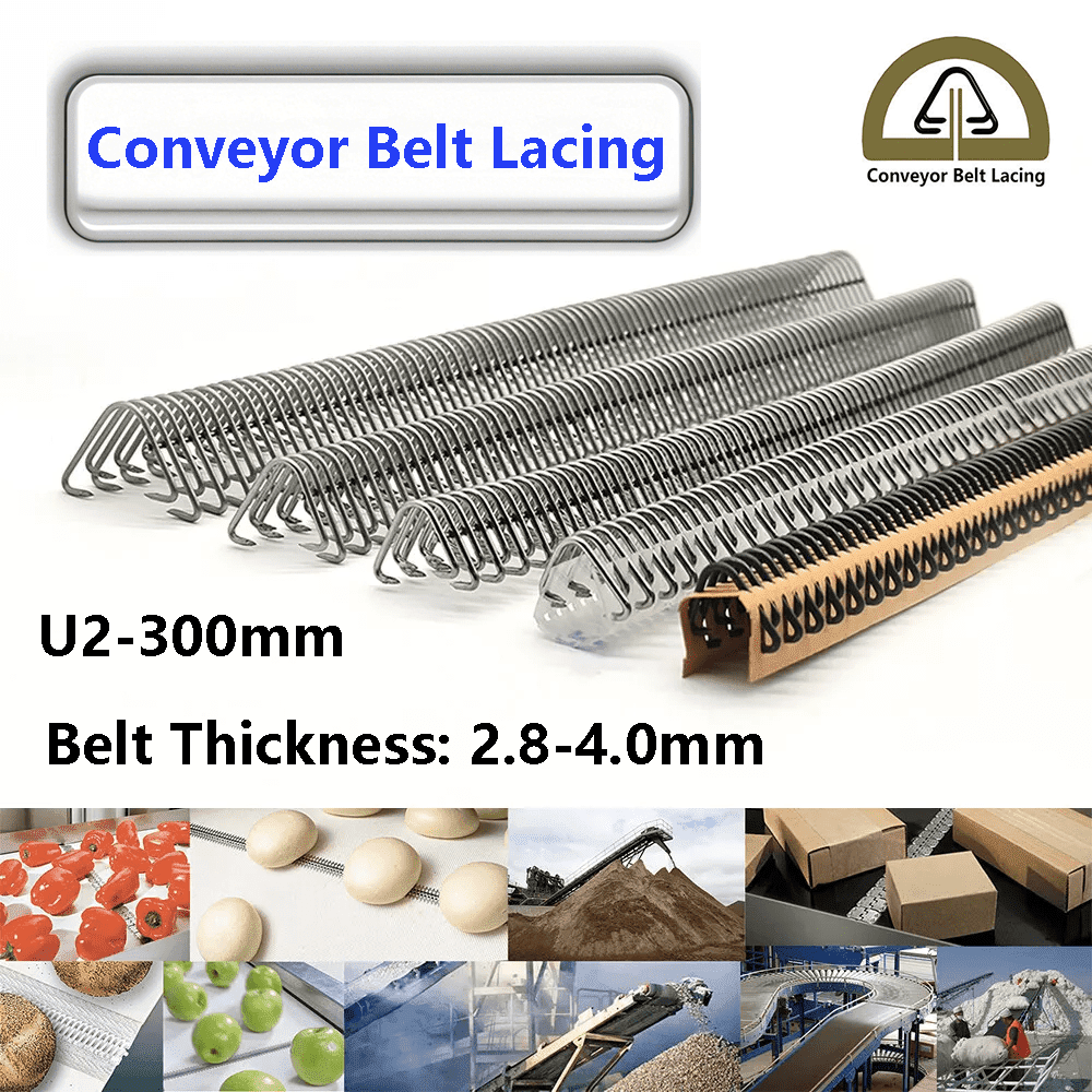 Conveyor Belt Lacing - Wire Hook Fastener U2 – 300mm Wide. Great for ...