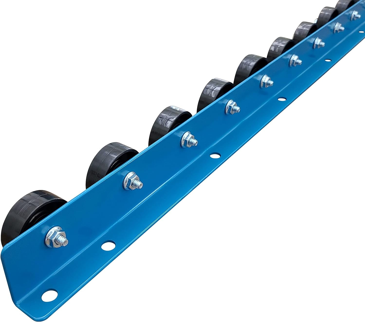 Conveyor with Plastic Skate Wheels 5'- T2 Gravity Rail System for ...
