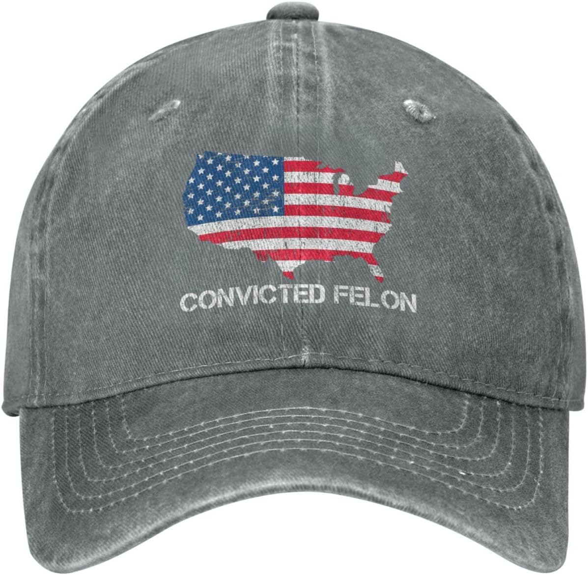 Convicted Felon Hat Retro Cap Men Women - Walmart.com