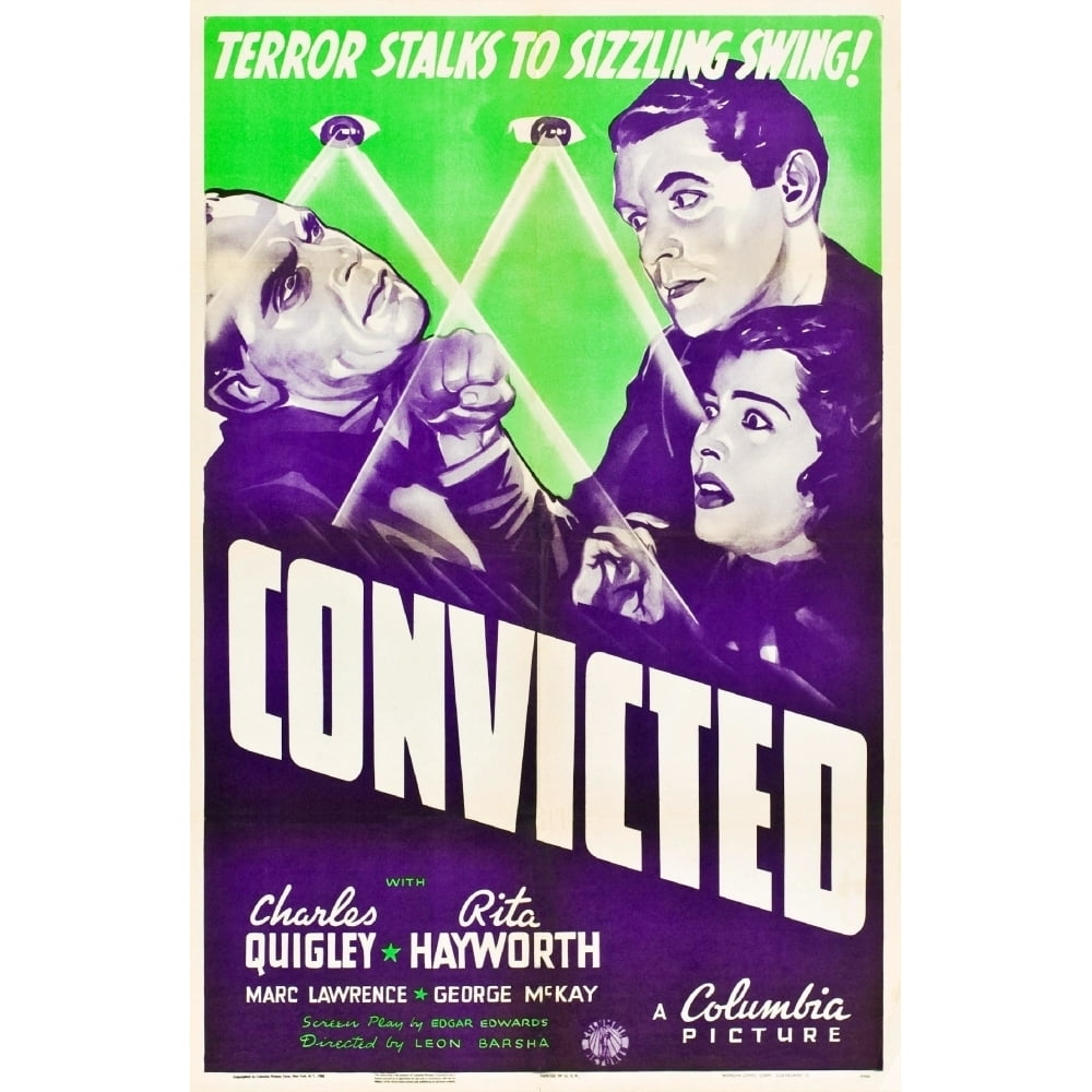 Convicted U Movie Poster Masterprint - Walmart.com