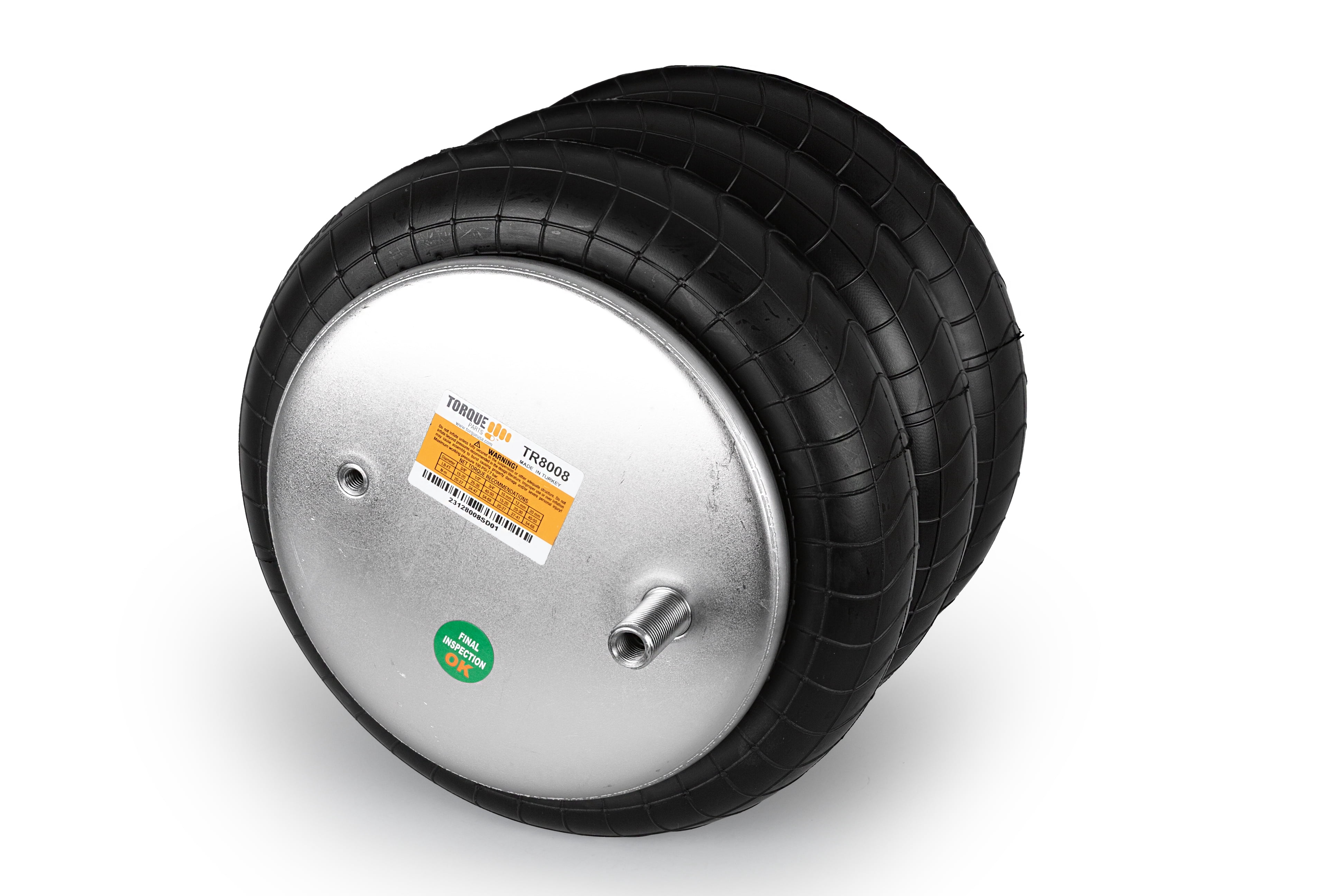 Convoluted Air Spring Bag Replaces Goodyear 3B12-300, Firestone W01-358 ...