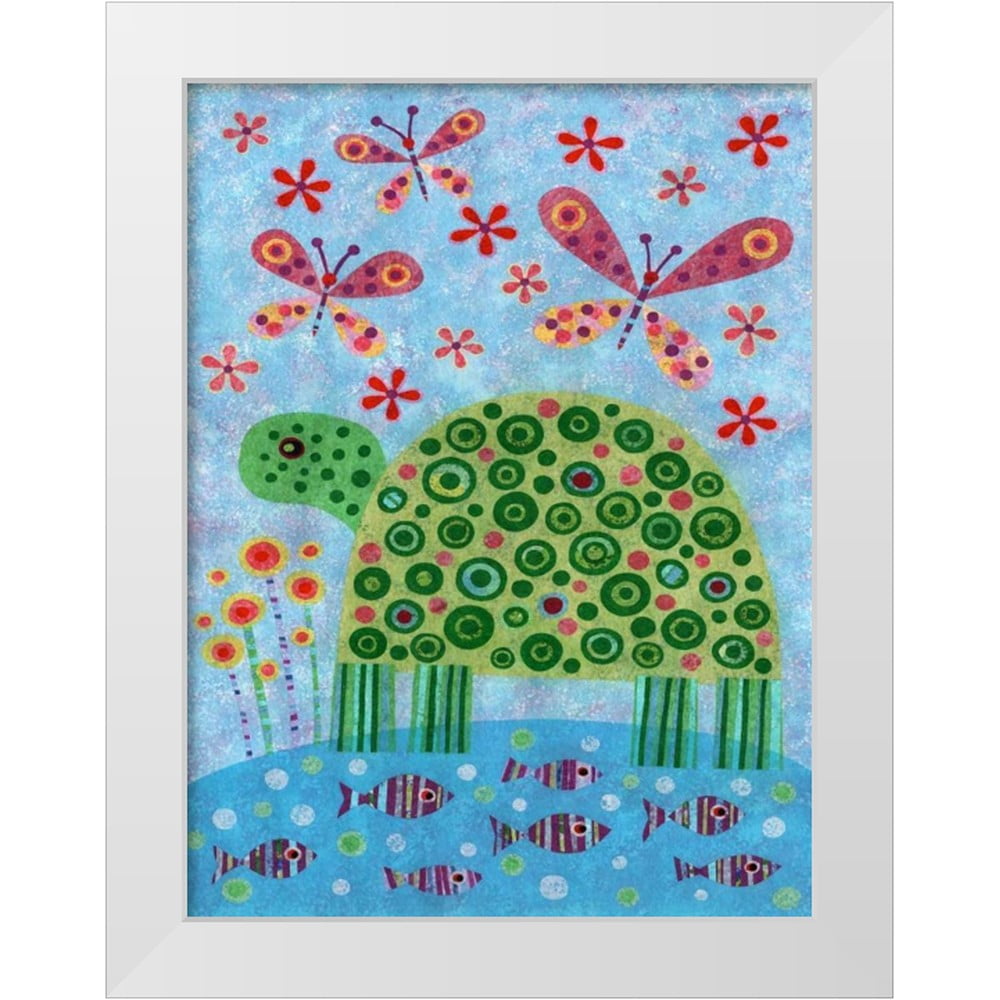 Conway, Kim 12x14 White Modern Wood Framed Museum Art Print Titled ...