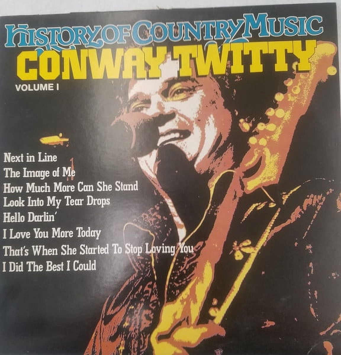 Conway Twitty – The History Of Country Music Vol 1 (Vinyl) (New ...