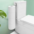 Conworld Toilet Paper Storage for 4 Roll Tissue, Over The Tank Holder ...