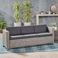Cony Outdoor Wicker 3 Seater Sofa - Walmart.com