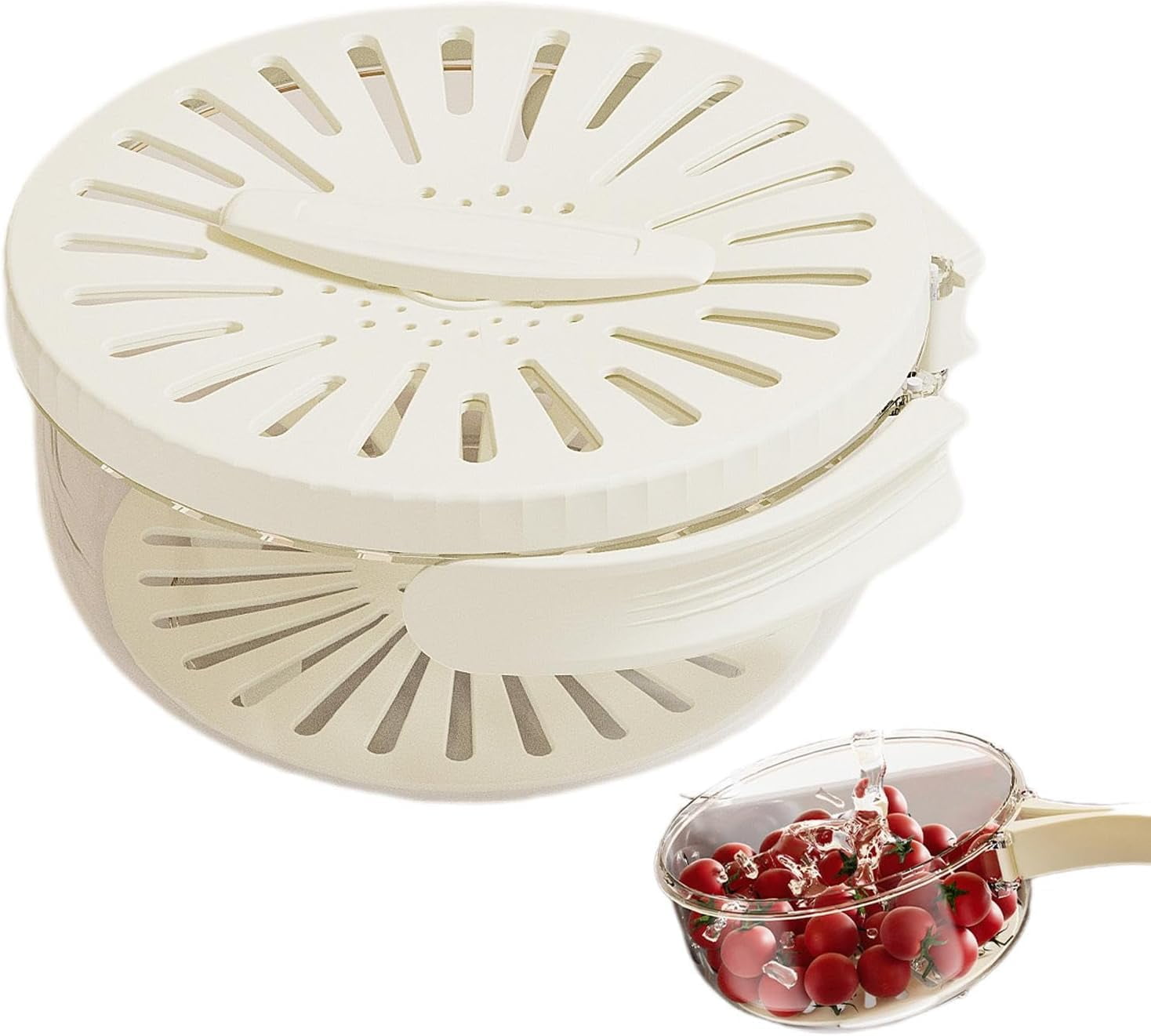 Conziv Fruit Storage ContainersBerry Keeper Drain Colanders Fruit ...