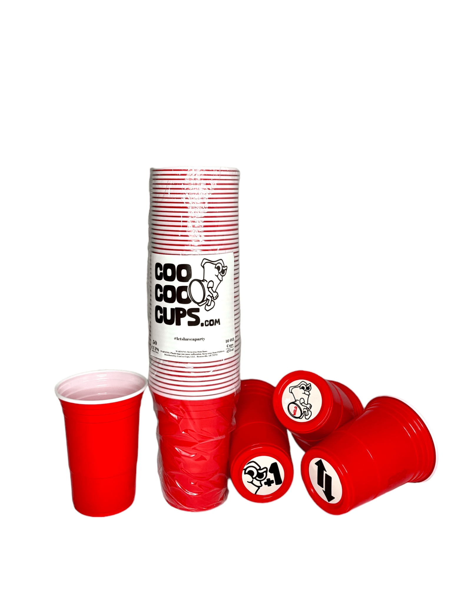 CooCoo Cups - The Ultimate Flipping and Matching Drinking Game - 50 ...