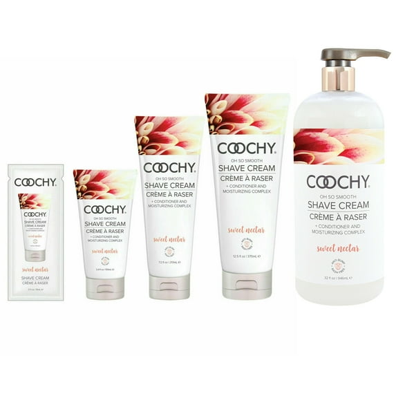 Coochy Intimate Shaving Cream Rash-Free for Pubic, Bikini Line, Armpit ...