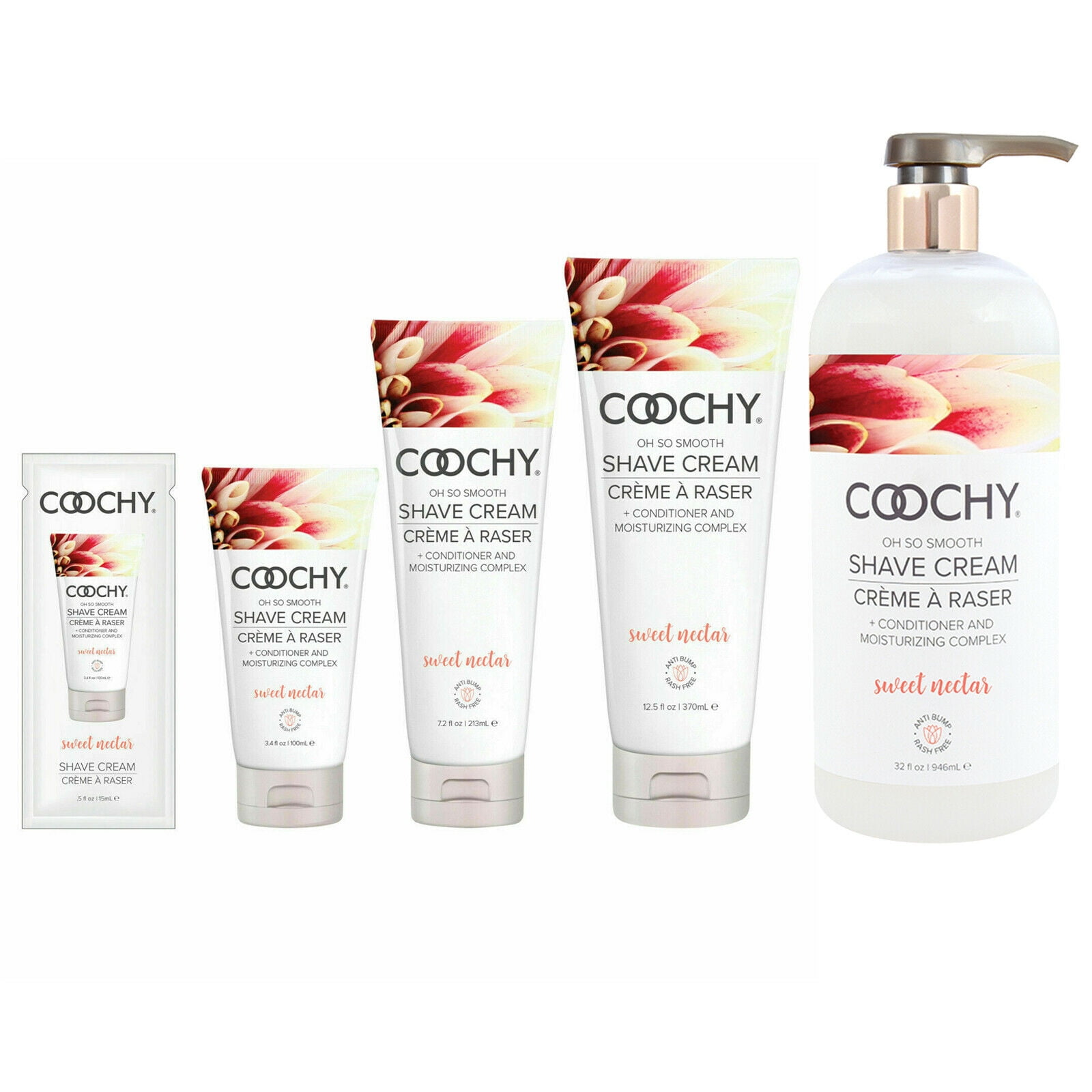 Coochy Intimate Shaving Cream Rash-Free for Pubic, Bikini Line, Armpit ...