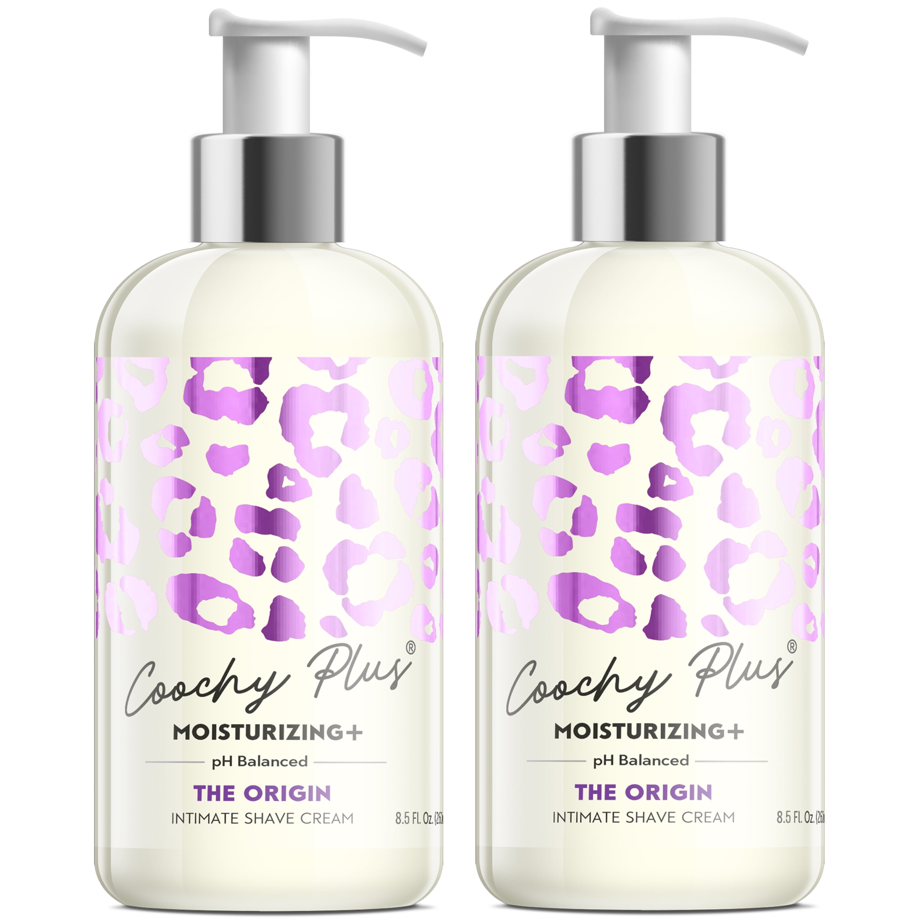 Coochy Plus Shaving Cream MOISTURIZING Plus THE ORIGIN 8.5 oz (2-Pack ...