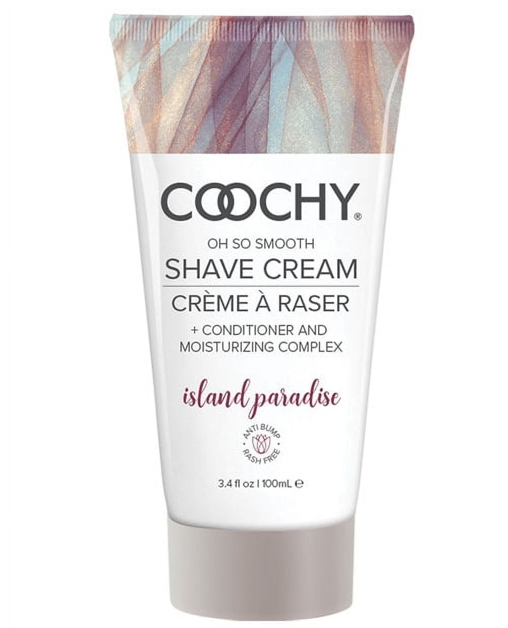 Classic Brands Coochy Shave Cream Island Paradise, 3.4oz, Male, Stops ...