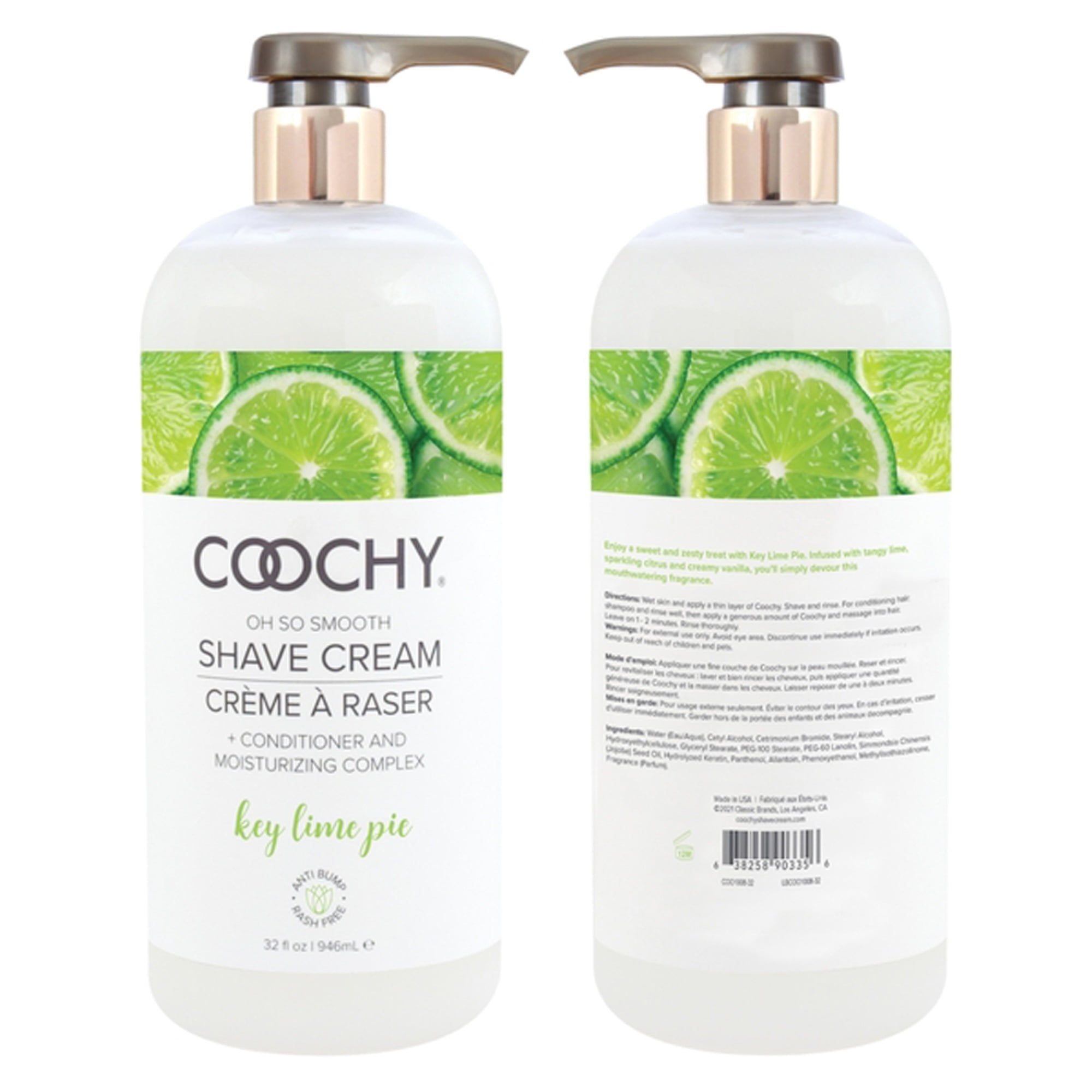 Coochy Shave Cream Key Lime Pie 32oz - Walmart.com
