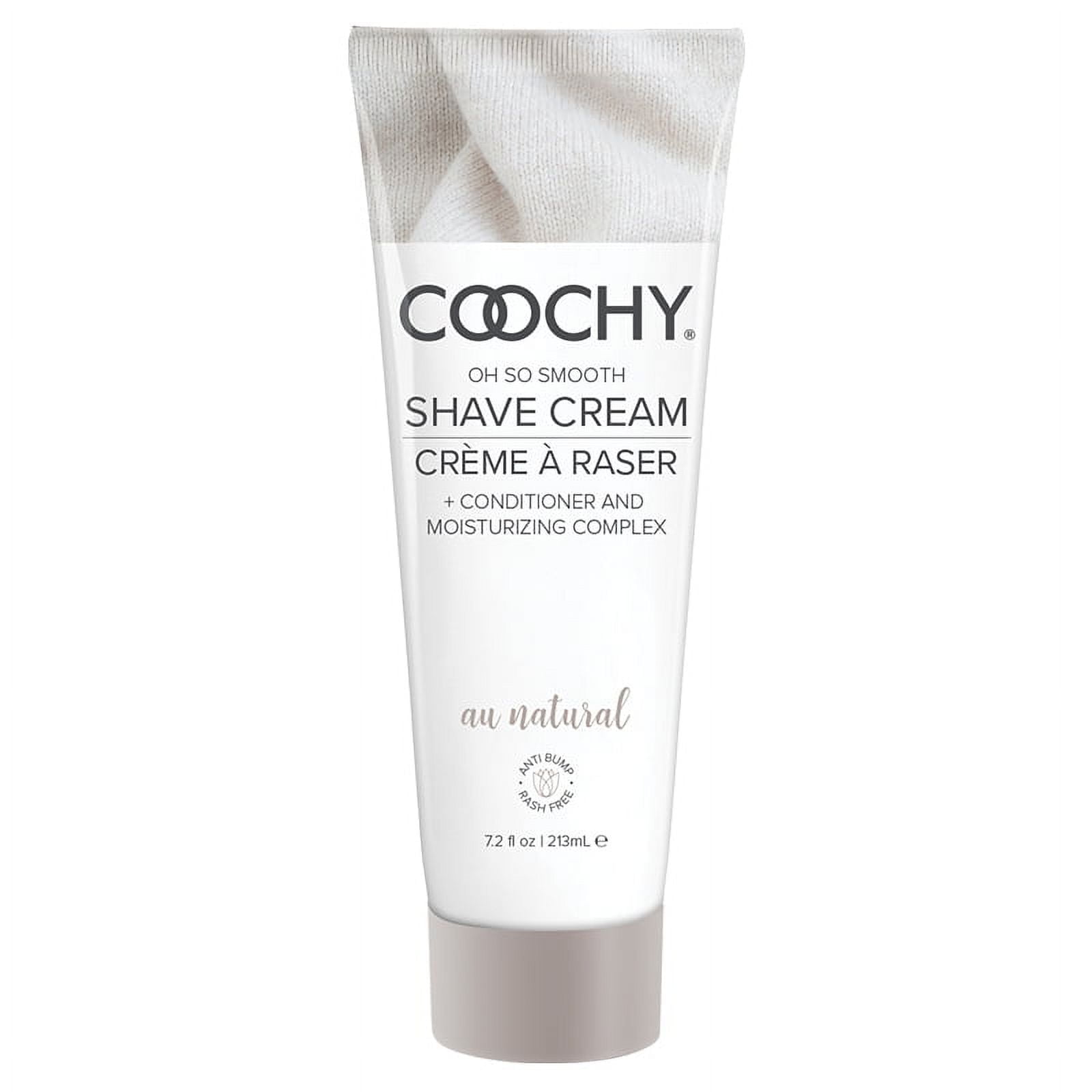 Coochy Smooth Shave Cream for Men, Unscented, 7.2 fl oz - Walmart.com