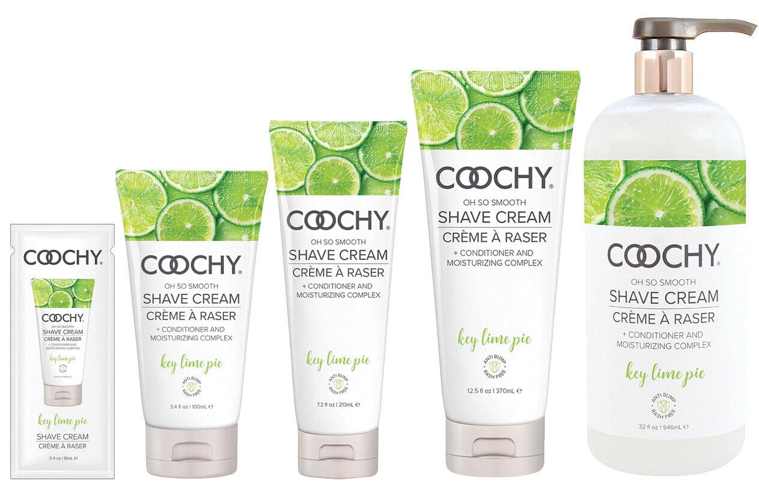 Coochy Unisex Sensitive Skin Intimate Shaving Cream Rash-Free for Pubic ...
