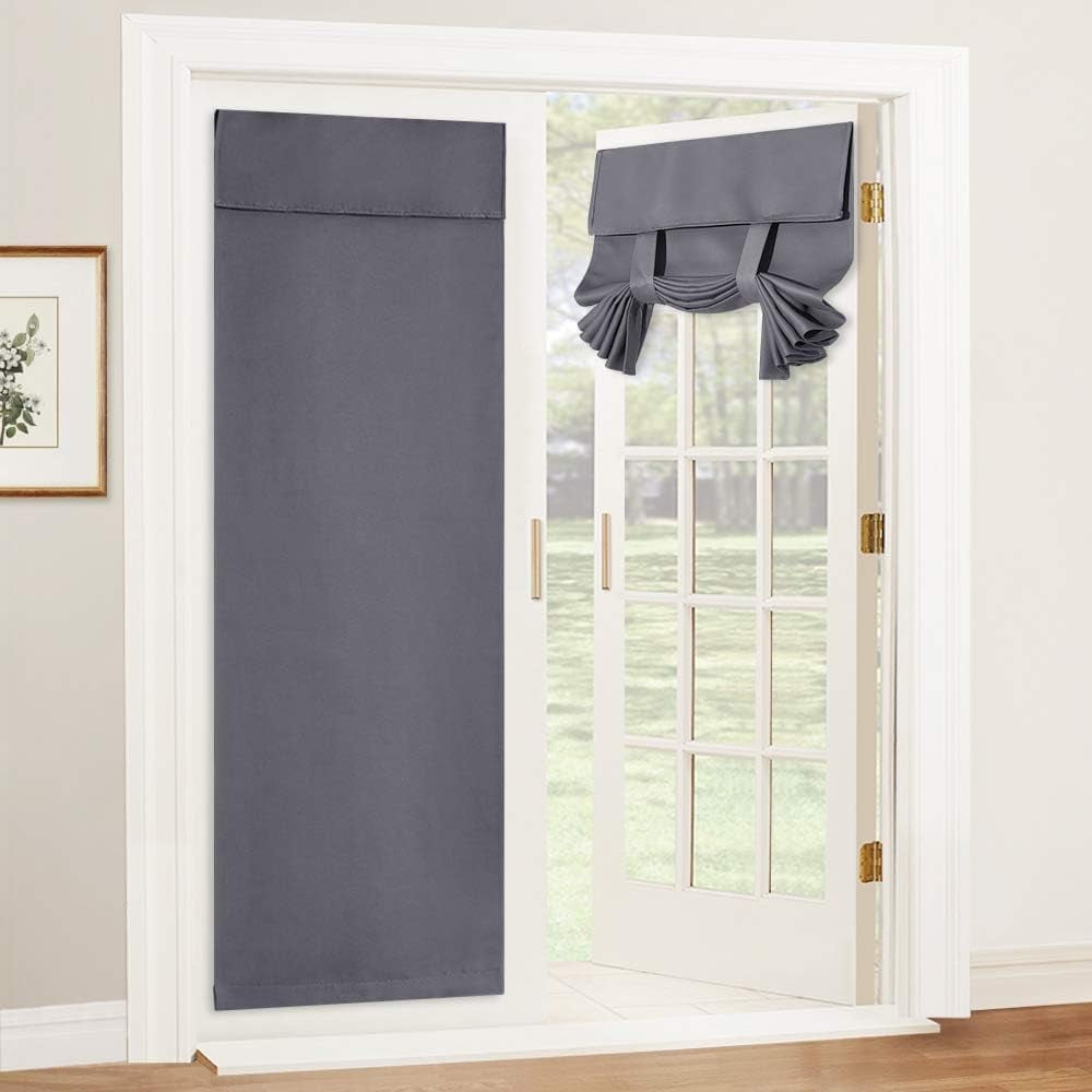 Coodeto Blackout Doorway Curtains for Closet, Privacy Door Curtain ...