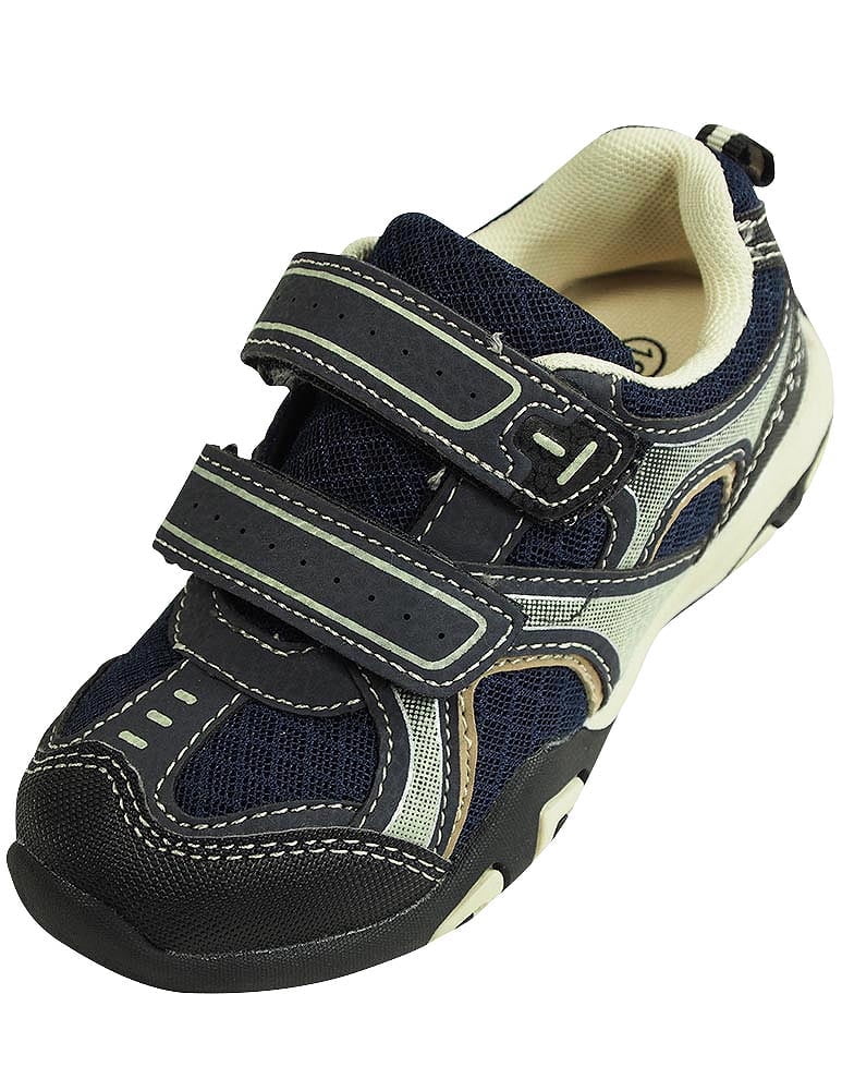 Coodo - Boys Lightweight Athletic Running Sneaker with Velco Strap - 12 ...