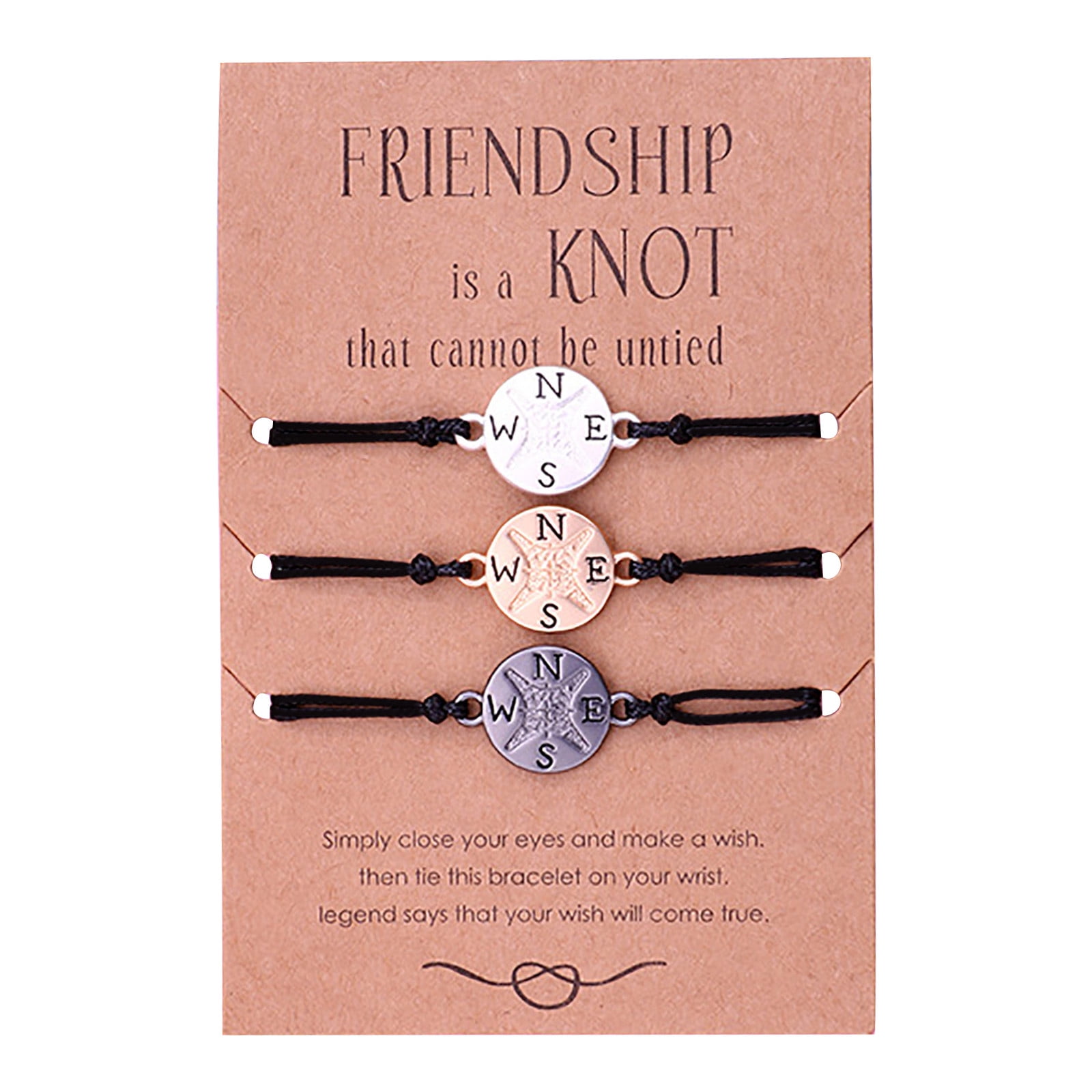 Coofanin Bracelets Distance Matching Bracelets for Couples Best Friend ...