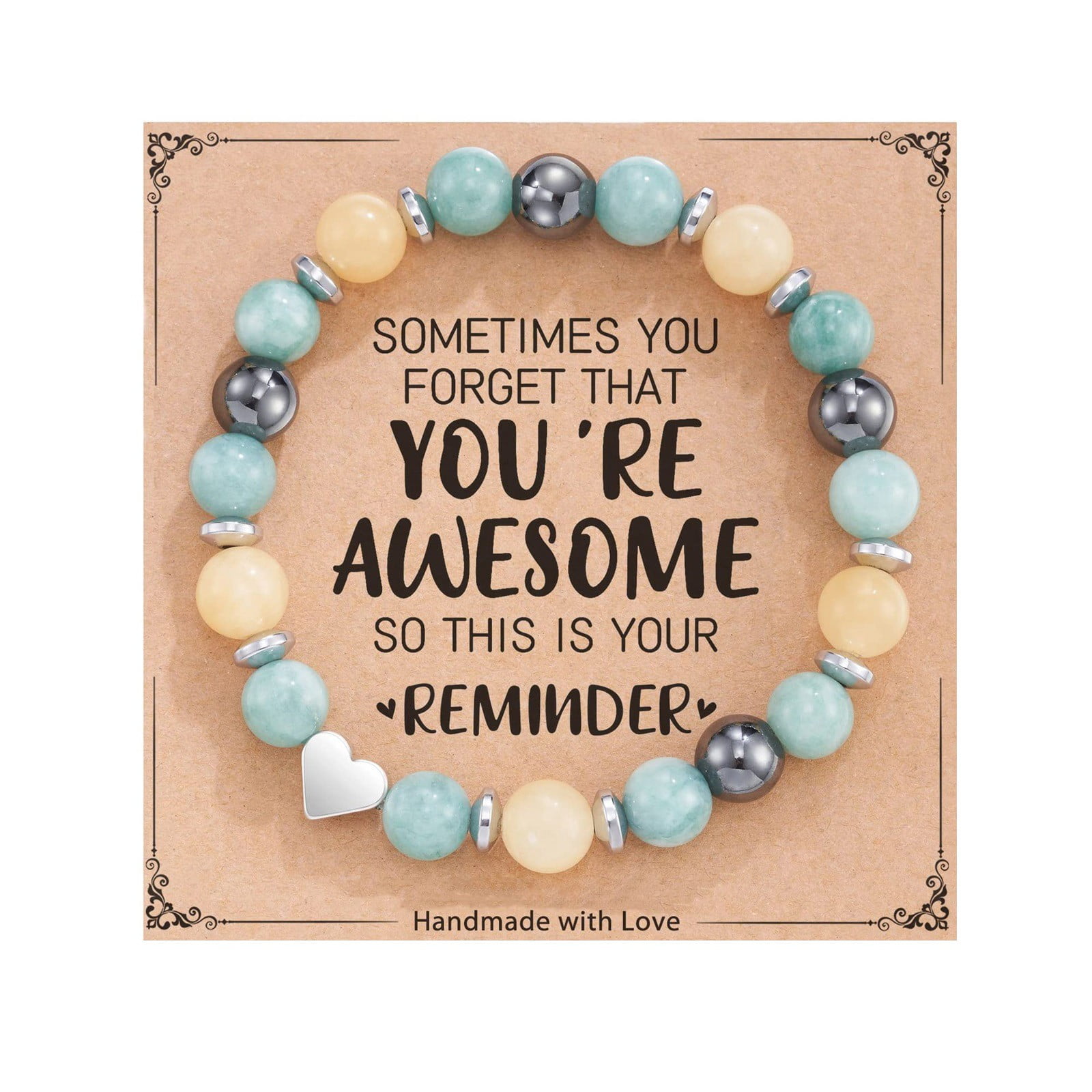 Coofanin Bracelets Female Teacher Thank You Gifts Year End Teacher ...